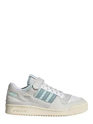 Adidas Forum 84 Low Knitted Sneakers - Core White/magic Grey/white Tint