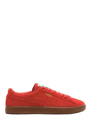 PUMA Suede VTG Hairy Suede Sneakers Red/gum/gold