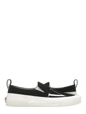 Valentino Garavani Vltn Slip-on Sneakers - Black/white