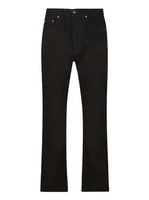 Palm Angels Straight Leg Jeans - Black