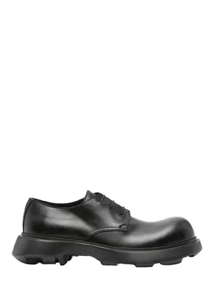 Acne Studios Leather Derby Shoes - Black