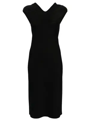 MRZ MRZ V-Neck Pencil Midi Dress