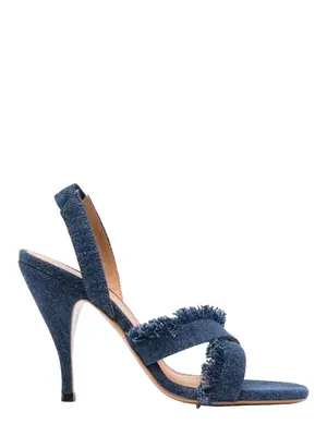 OFF-WHITE Off-White 110mm Denim Sandals