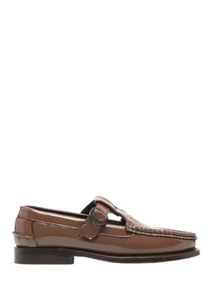 Hereu Alber Patent Loafers - Brown