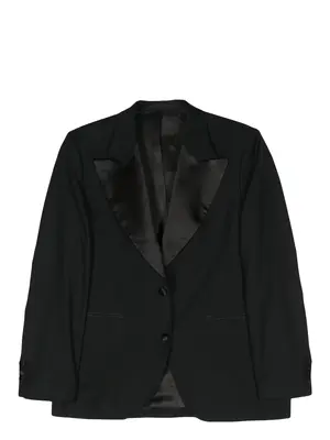 Officine Générale Raya Single-breasted Blazer - Black