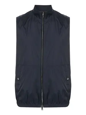 Herno Ecoage Lightweight Gilet - Blue