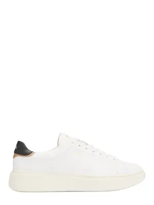 BOSS Logo Sneakers - White