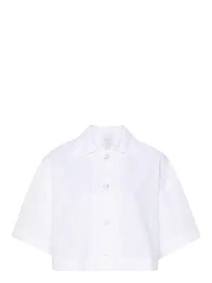 PATOU Patou Wave Cropped Shirt