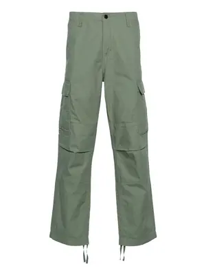 Carhartt Work In Progress Cotton-blend Cargo Trousers - Green