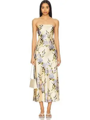 Cami Nyc Noelle Midi Dress - Moonflower Watercolor