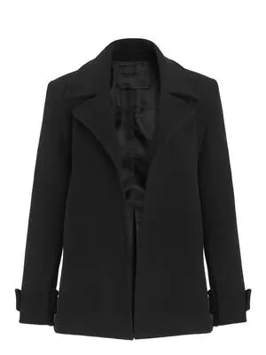 Valentino Garavani Tailored Virgin-wool Coat - Black
