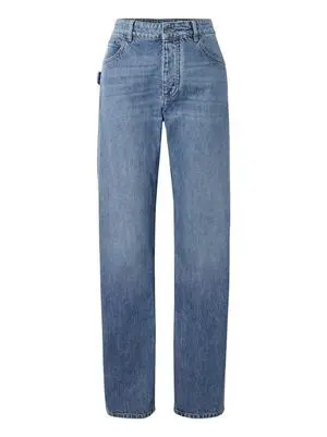 Bottega Veneta High-rise Straight-leg Denim Jeans - Blue