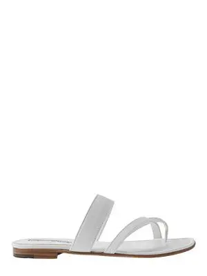 MANOLO BLAHNIK Manolo Blahnik Susa Leather Sandals