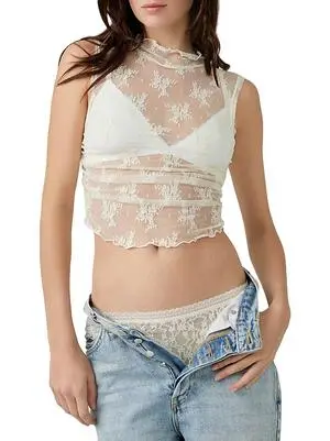 Free People Free People Muscle Tank Evening Cream