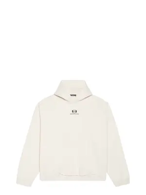 Balenciaga Wide-fit Hoodie - White