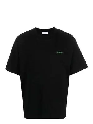OFF-WHITE Offwhite Lunar Cam Arrow Short Sleeve Tee Shirt
