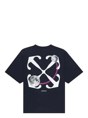 OFF-WHITE Off Off Double Moon Arrow Short Sleeve Tee Shirtin