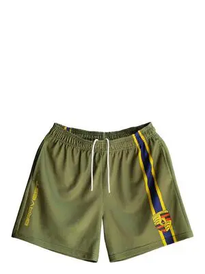 BRAVEST STUDIOS Racing Shorts - Olive