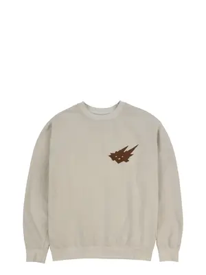 TRAVIS SCOTT Cacti Mono Heritage Crewneck Sweatshirt - Grey