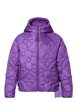 LOUIS VUITTON Lvse Flower Quilted Hoodie Jacket - Violet