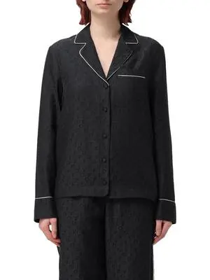 Off-White Monogrammed Pajama Set - Black