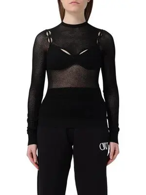 Off-White Knit Top - Black