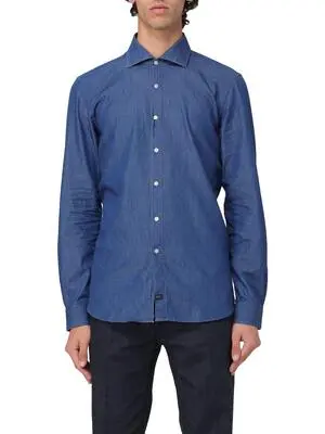 FAY Shirt Men Stone Washed