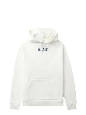 OAMC Logo-print Hoodie - White