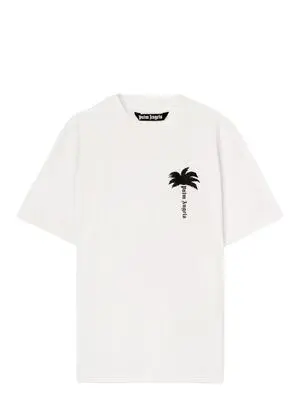 Palm Angels The Palm Cotton T-shirt - White