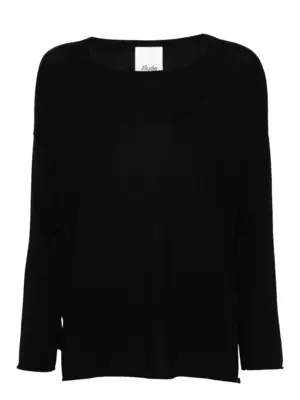 ALLUDE Allude Boat-neck Virgin-wool Jumper