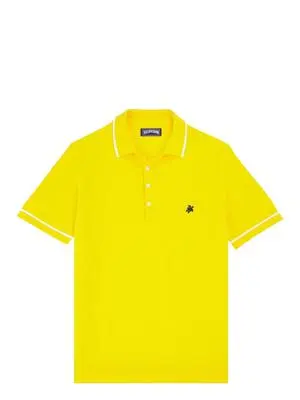Vilebrequin Logo-embroidered Polo Shirt - Yellow