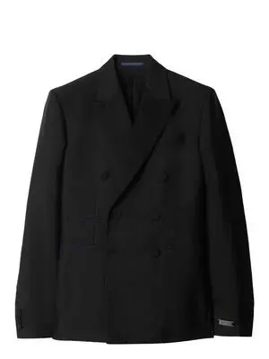 Burberry Wool-blend Blazer - Black