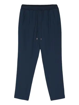 Liu Jo Mid-rise Tapered Trousers - Blue