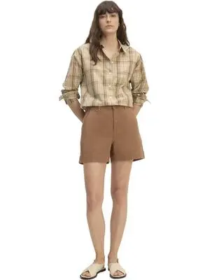 Everlane Utility Short Carob Brown