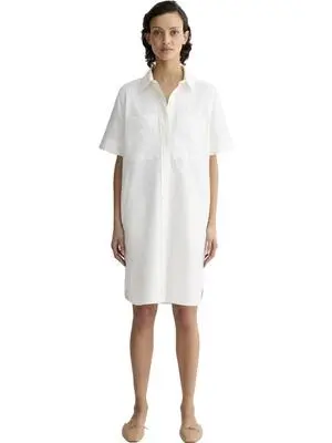 Everlane Oxford Shirt Dress - White