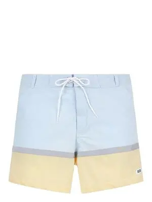 Gcds Striped Swim Shorts - Blue