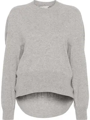 Stella McCartney Logo-embroidered Jumper - Grey
