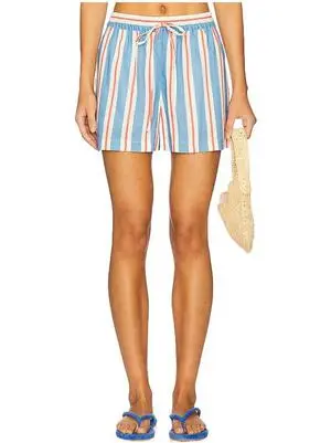 Solid & Striped The Charlie Short - Americana Stripe