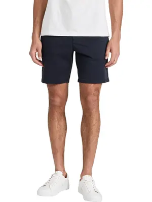 Paige Phillips Stretch Sateen Shorts - Deep Anchor