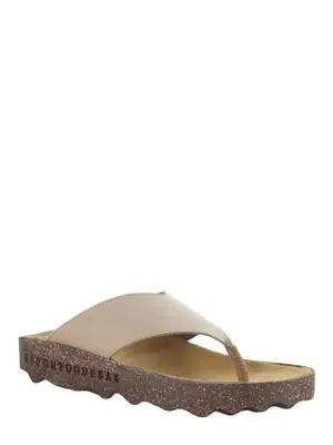 Fly London Asportuguesas By Fly London Cami Platform Flip Flop Sand
