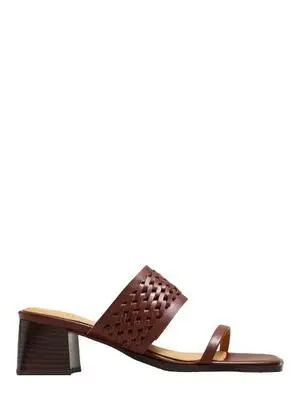 Madewell Madewell Roni Keira Block Heel Sandal Apple Butter