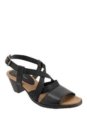 Trotters Trotters Meadow Ankle Strap Sandal Black