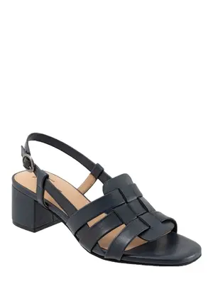 Trotters Luna Slingback Sandal - Navy