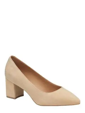 Johnston & Murphy Johnston & Murphy Vicki Pump Sand Suede