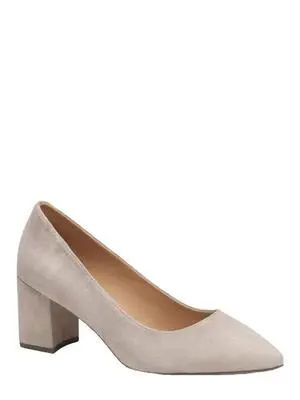 Johnston & Murphy Johnston & Murphy Vicki Pump Taupe Suede