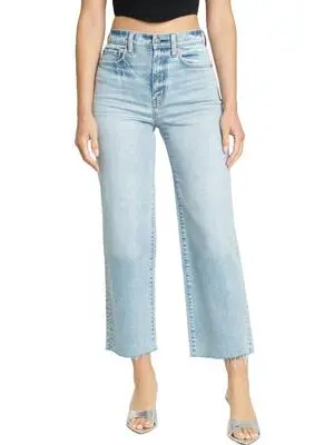 DAZE Pleaser High-rise Cropped Jeans - Miracle