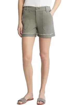 WIT & WISDOM Wit & Wisdom 'ab'solution High Waist Twill Shorts