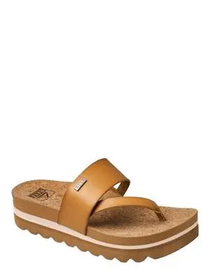 Reef Sol Hi Platform Sandal - Natural