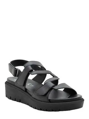 ARA Bayview Strappy Sandals - Black