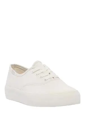 KEDS® Champion Leather Platform Sneakers - White Leathe